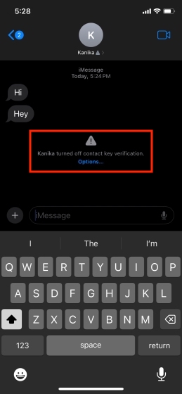 How to Use iMessage Contact Key Verification on iPhone | Beebom
