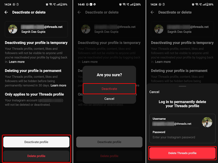 How to Delete Threads Account (Guide) | Beebom