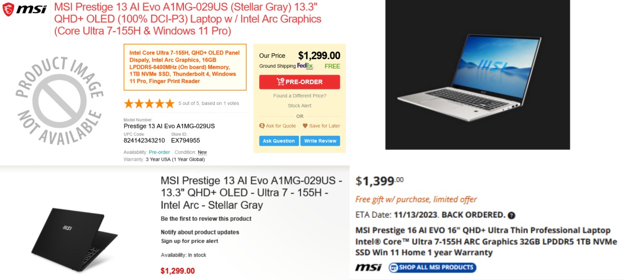 Premiers Ordinateurs Portables Intel Meteor Lake Core Ultra De 14e ... Premiers Ordinateurs Portables Intel Meteor Lake Core Ultra De 14e ...