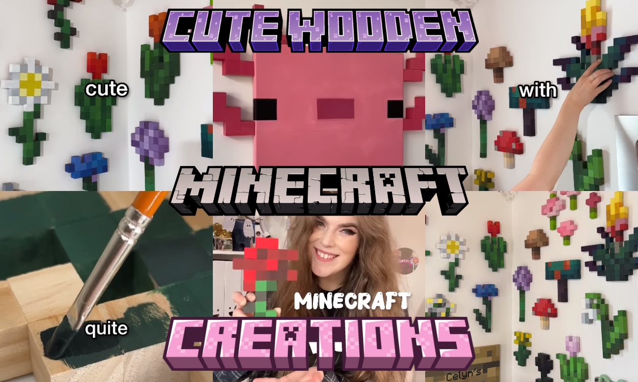 This YouTuber Makes Minecraft Items IRL, and They're Adorable | Beebom