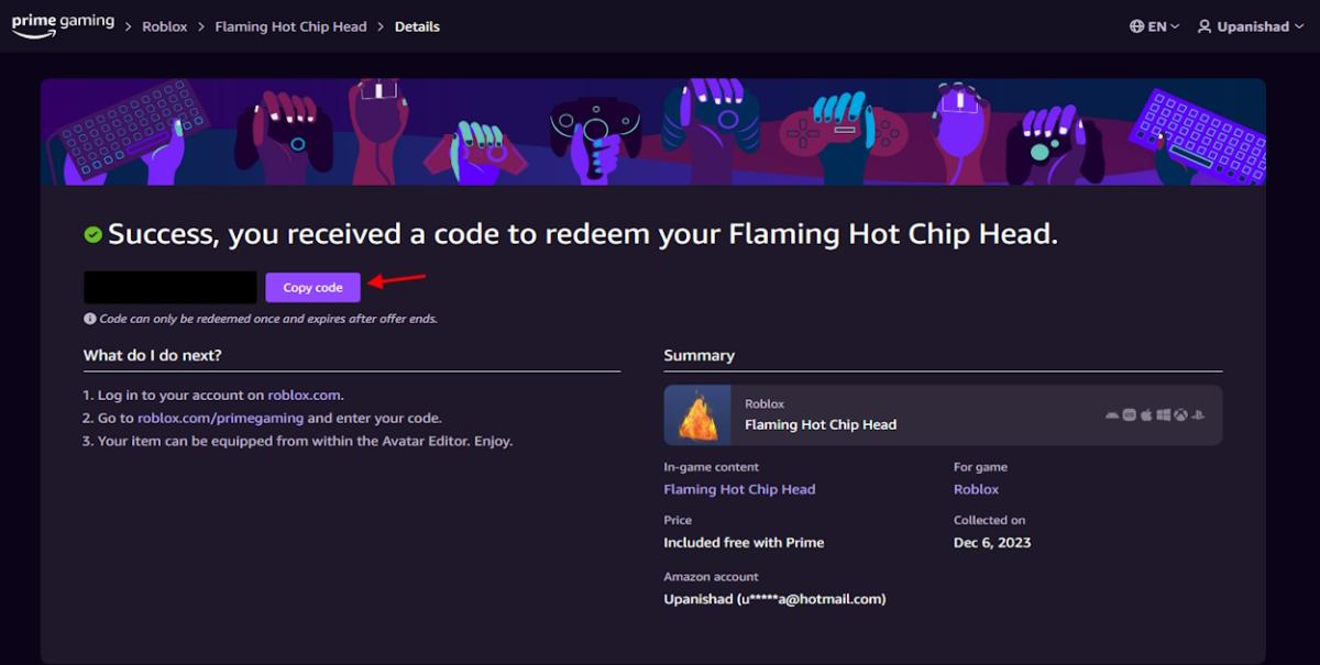 How to Claim Roblox Prime Gaming Rewards (August 2024) | Beebom