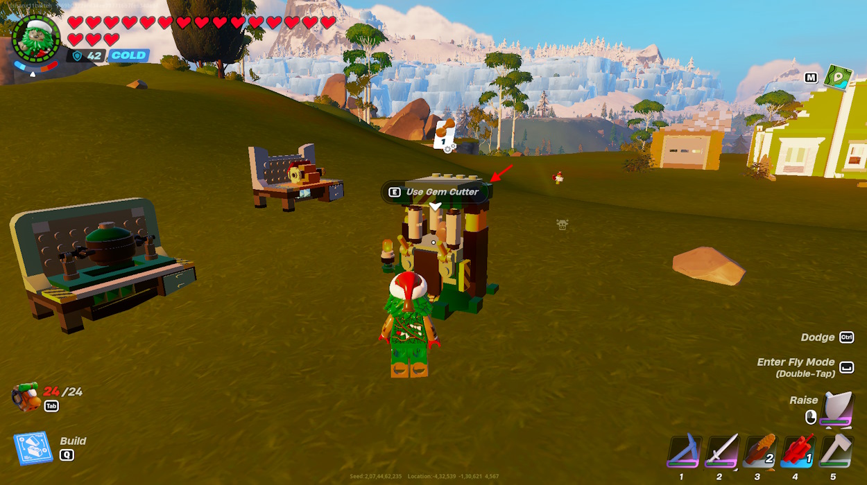 How to Get Cut Amber in LEGO Fortnite | Beebom