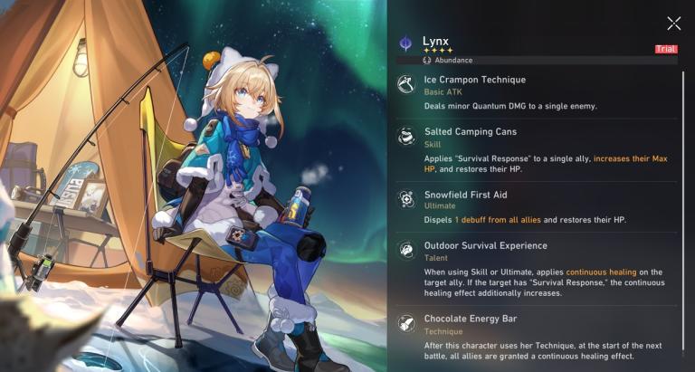 Honkai Star Rail: Lynx Kit, Best Build, Light Cones & Teams Comps | Beebom