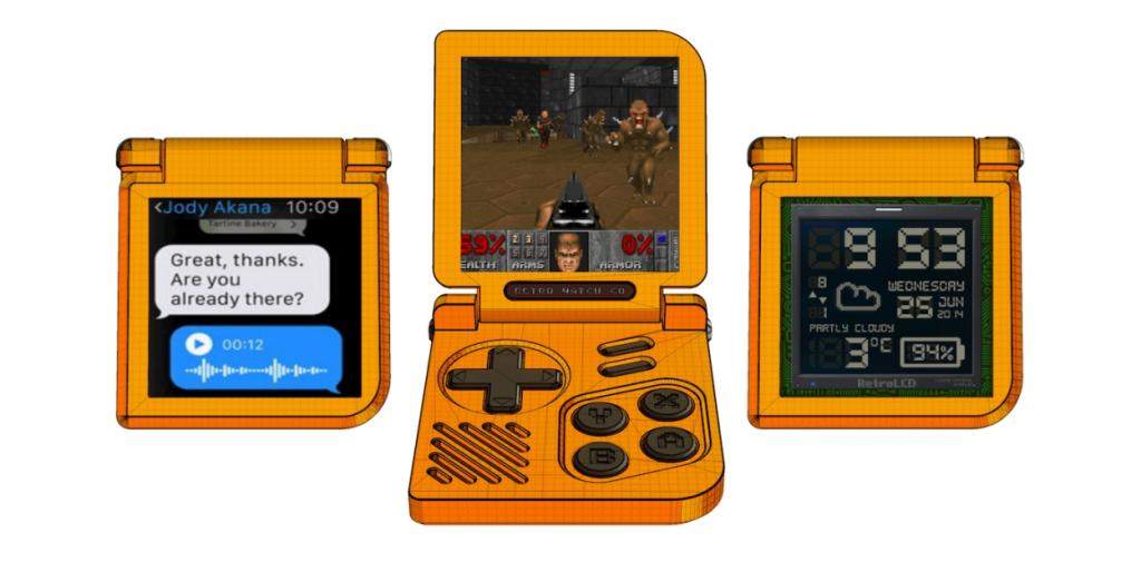 This Smartwatch Is Also a Wrist Console with Retro Games, And I Want It ...