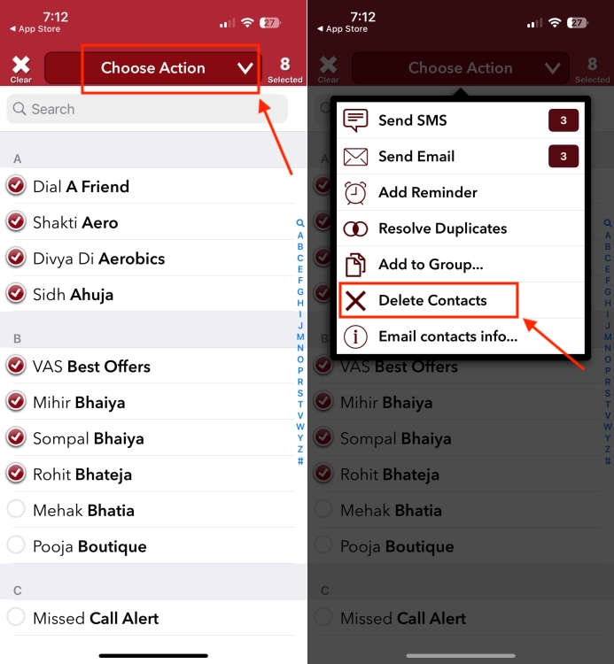 How to Delete Contacts on iPhone Easily (2022) | Beebom