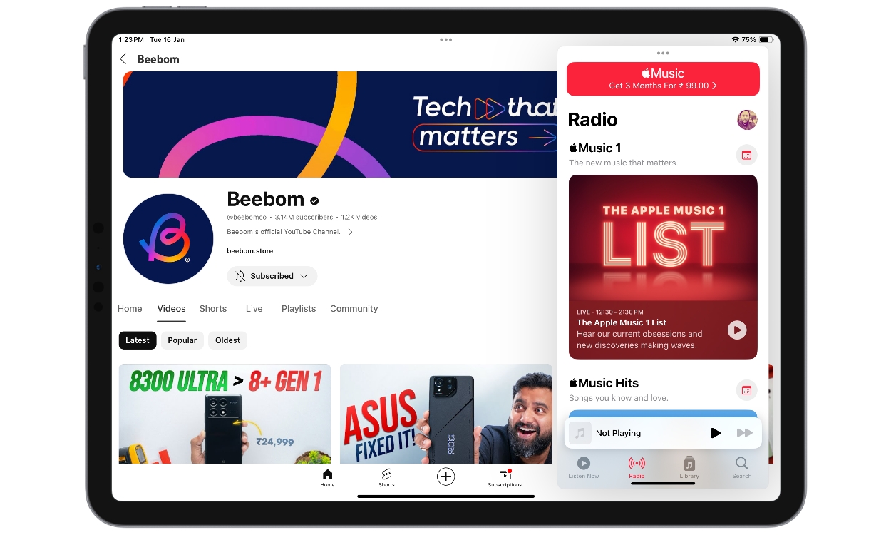 How to Split Screen on iPad | Beebom