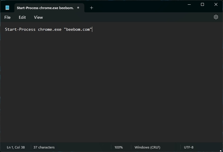 How To Create And Run A Powershell Script On Windows 10 And 11 Beebom