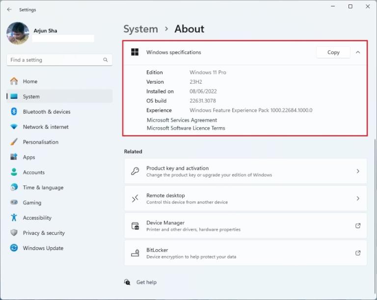 How to Check the Windows Version in Windows 11 and 10 | Beebom