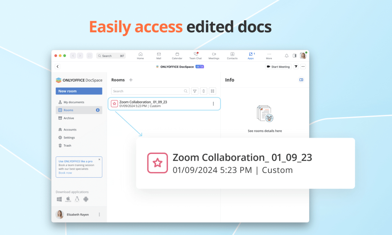 ONLYOFFICE DocSpace Brings Seamless Collaboration Within Zoom, and It's All We Need | Beebom