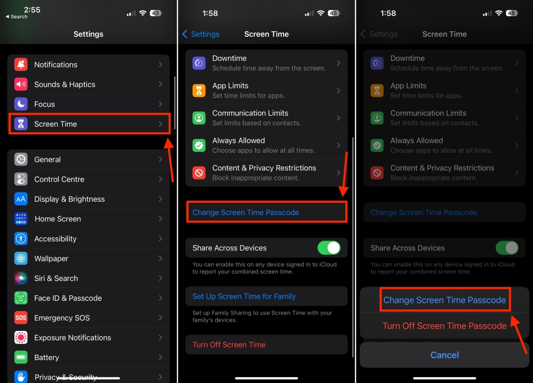 Forgot Screen Time Passcode on iPhone or Mac? Here's How to Reset It ...
