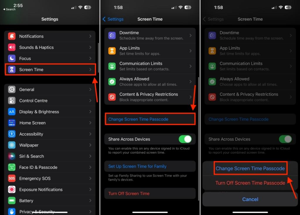 Forgot Screen Time Passcode on iPhone or Mac? Here's How to Reset It ... Forgot Screen Time Passcode on iPhone or Mac? Here's How to Reset It ...