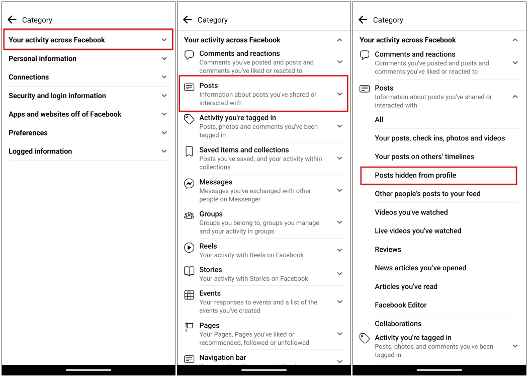 How to Unhide Posts on Facebook | Beebom