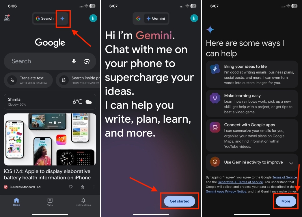 How to Use Gemini AI Chatbot on iPhone | Beebom