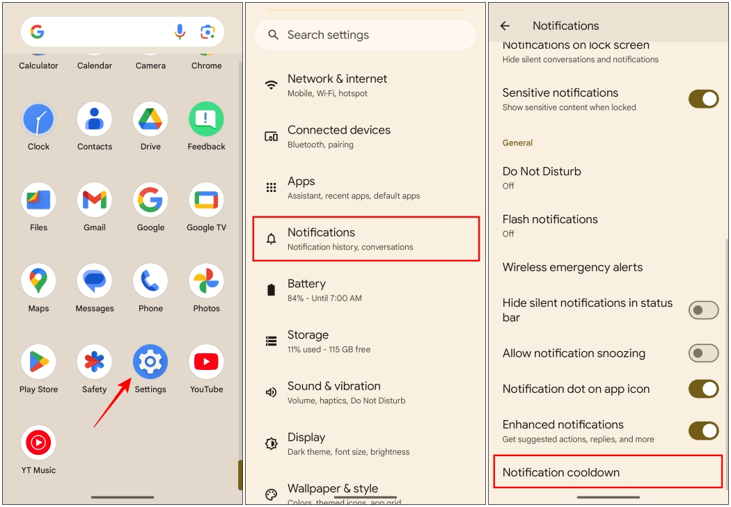 What Is Android 15's Notification Cooldown Feature (& How to Enable It ...