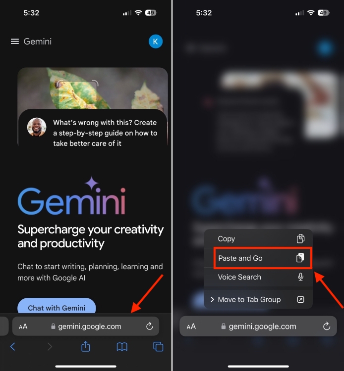 How to Use Gemini AI Chatbot on iPhone | Beebom