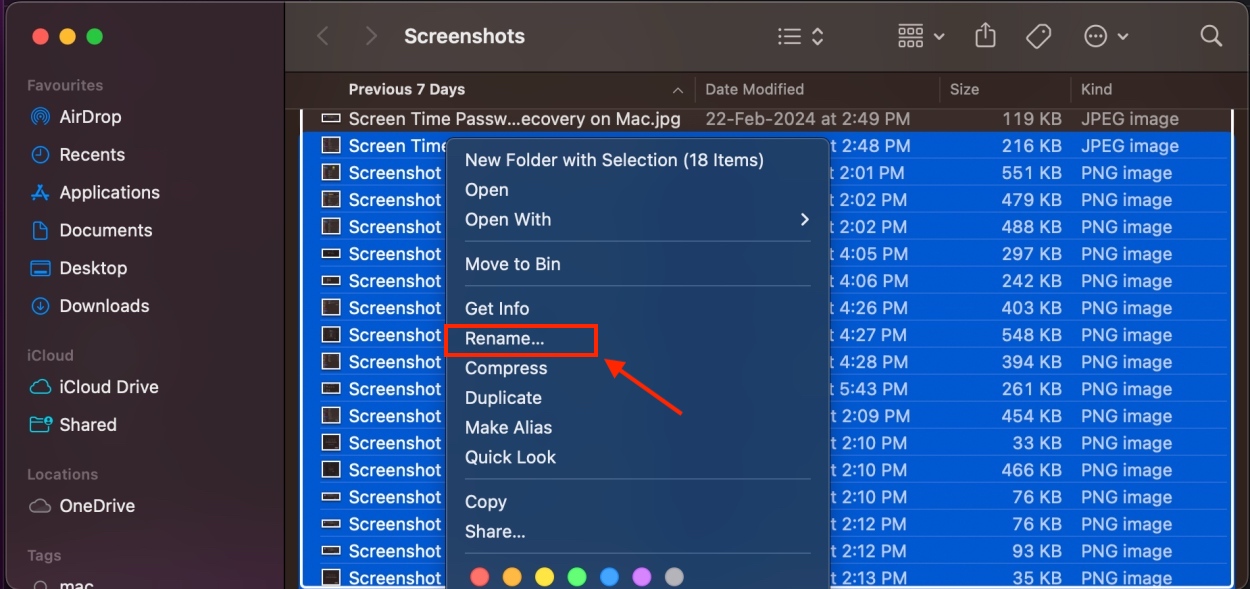 How To Batch Rename Files On Mac Without Using Third Party Apps Beebom