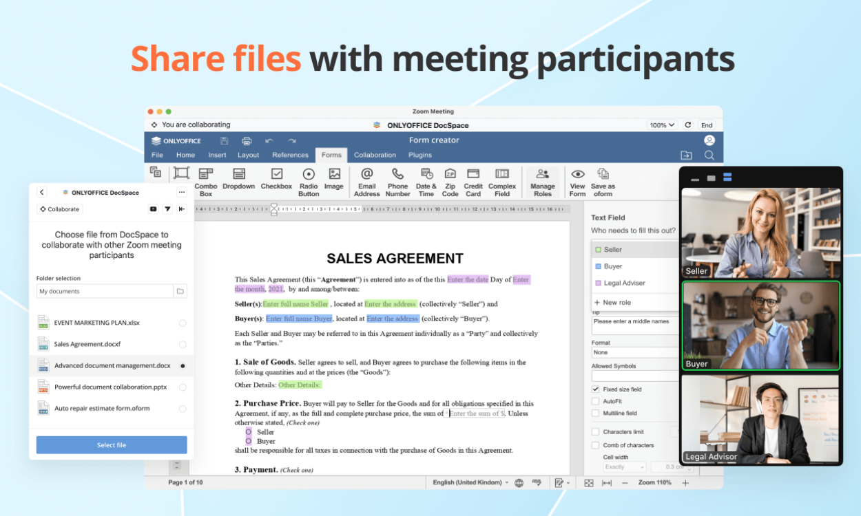 ONLYOFFICE DocSpace Brings Seamless Collaboration Within Zoom, and It's All We Need | Beebom