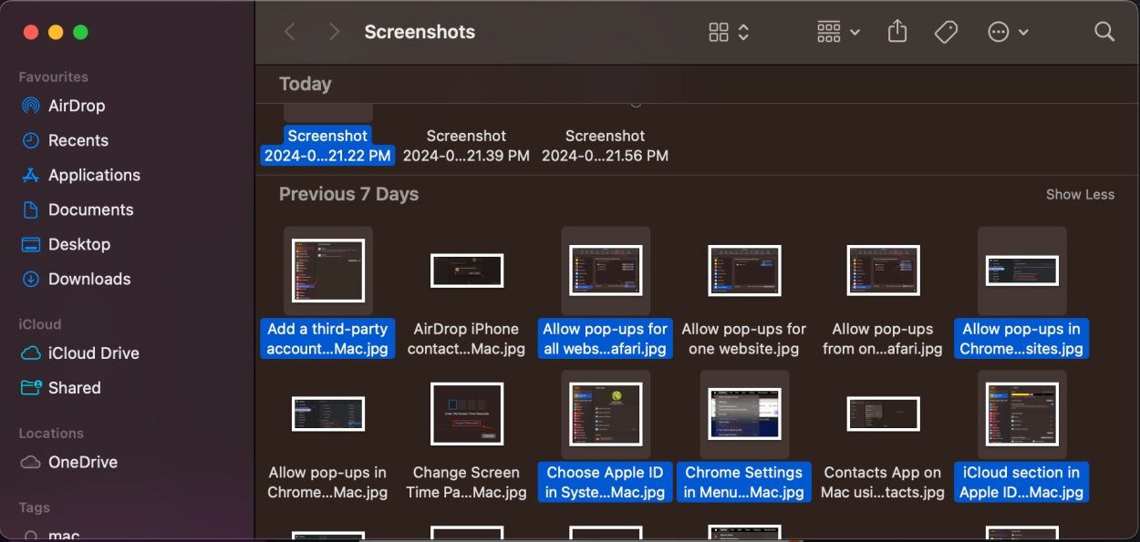 How To Select Multiple Files On Mac 4 Ways Beebom