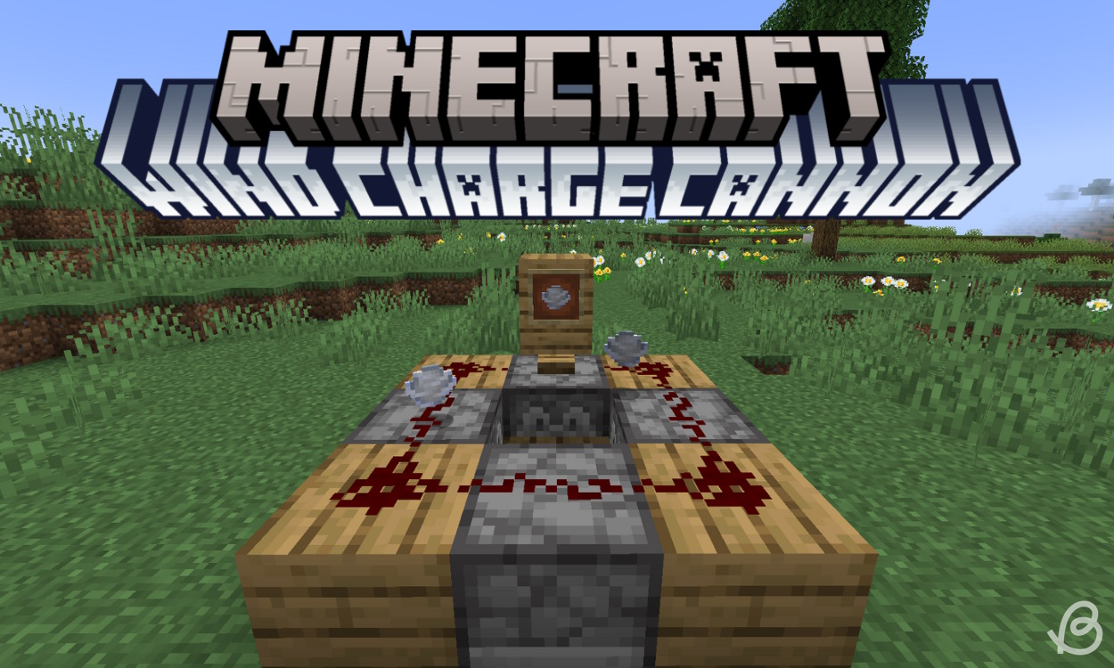 Minecrafter Shares New Player Cannon Design Using Wind Charges | Beebom