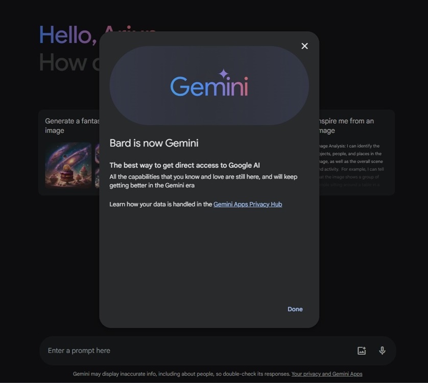Google Rebrands Bard to Gemini; Debuts Ultra 1.0 Model & Android App ...