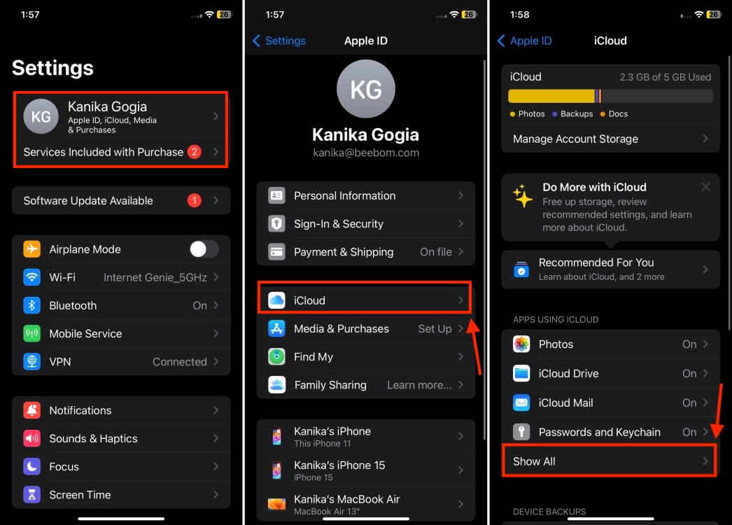 How to Sync iPhone Contacts to Mac [2024 Guide] | Beebom