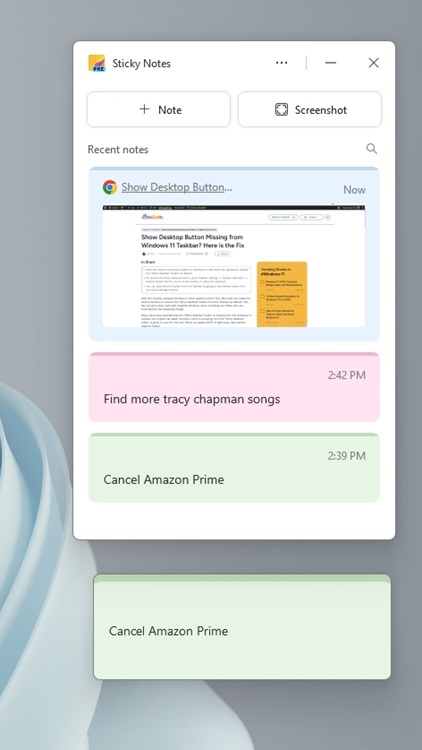 The New Sticky Notes App on Windows 11 is Here, and It's Fabulous | Beebom