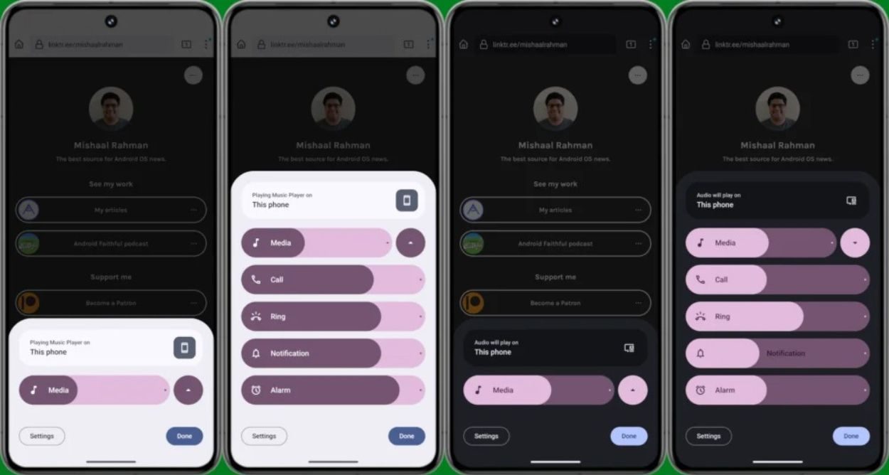 Android 15 Could Potentially Revamp Android's Volume Panel | Beebom