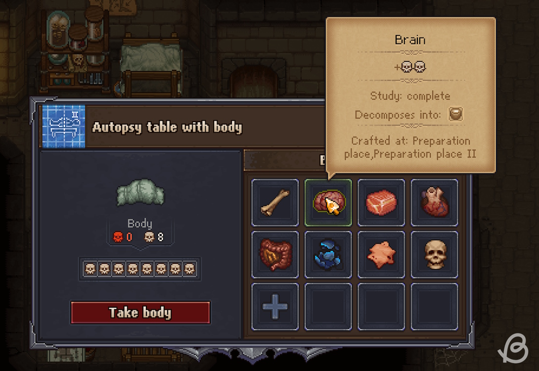 Autopsy, Grave Rating, and Corpse Guide in Graveyard Keeper | Beebom
