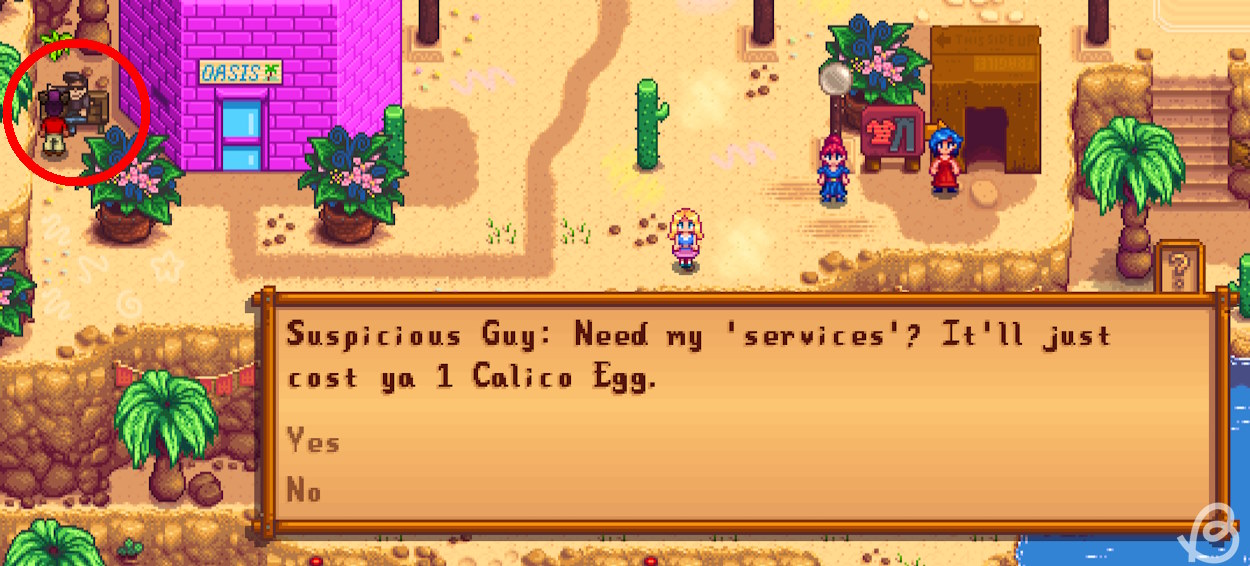 Stardew Valley 1.6: A Complete Desert Festival Guide | Beebom