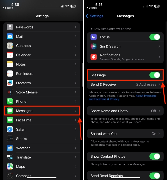 How to Fix "iMessage is Signed Out" Error on iPhone | Beebom