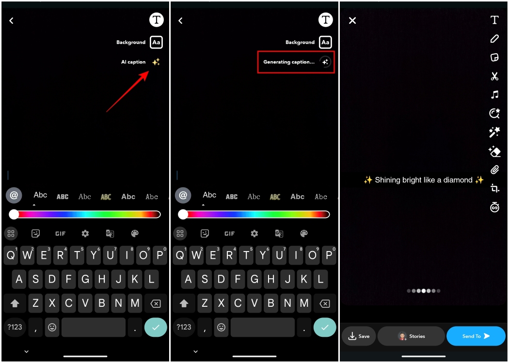 Snapchat Now Lets You Write Captions Using AI; Here's How | Beebom
