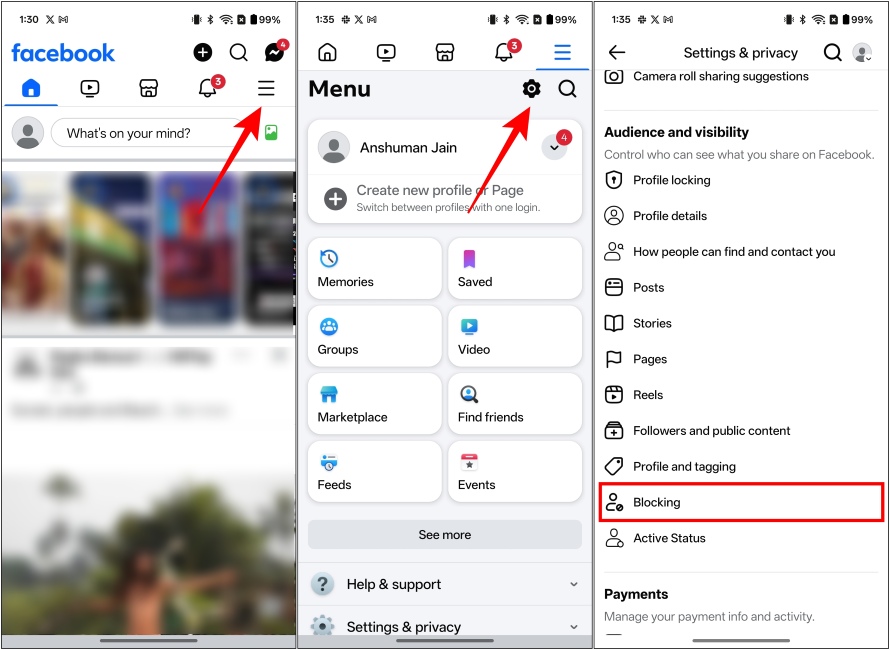 How to Unblock Someone on Facebook on Android, iPhone and Web | Beebom