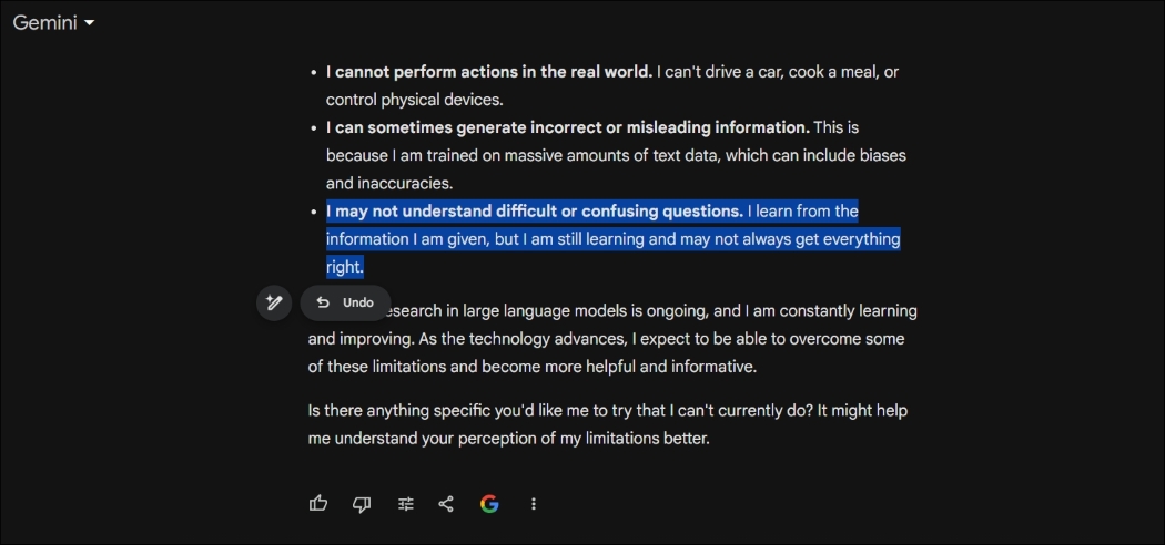You Can Now Edit and Modify Google Gemini Responses; Here's How | Beebom