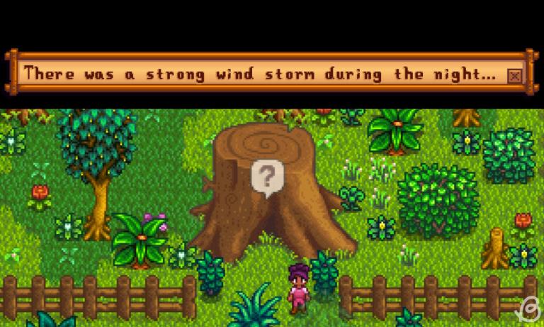 Stardew Valley 1.6: The Giant Stump and Raccoon Quest Guide | Beebom