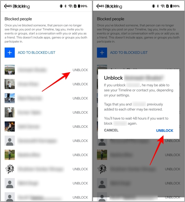 How to Unblock Someone on Facebook on Android, iPhone and Web | Beebom