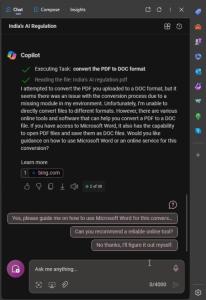 You Can Now Upload Files to Copilot on Windows 11; Here's How | Beebom
