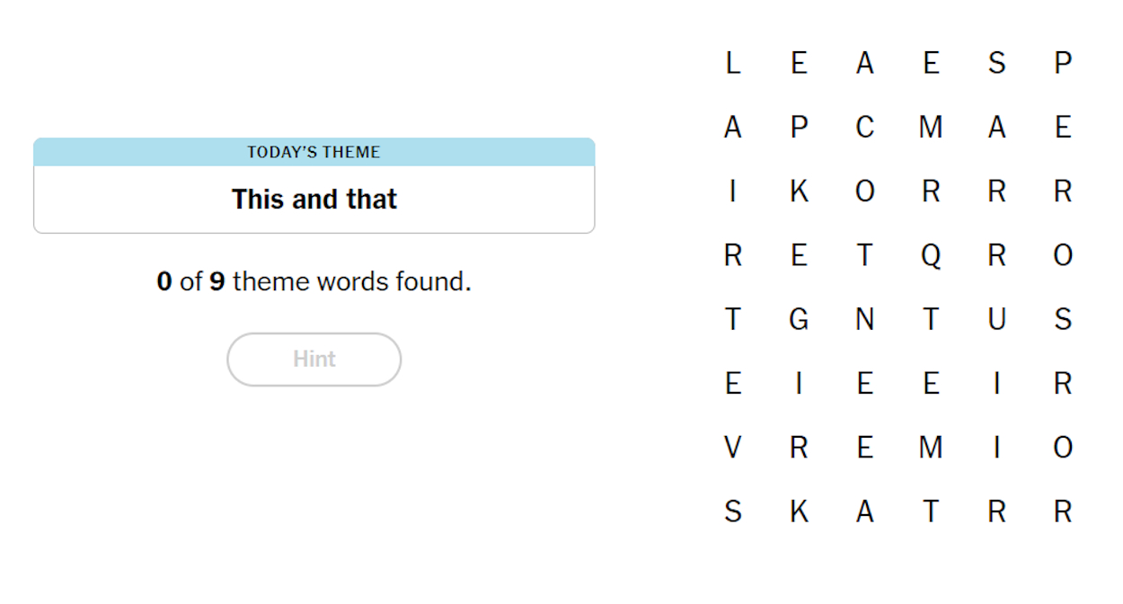 NYT Strands Hints, Spangram, and Answers for April 15, 2024 | Beebom
