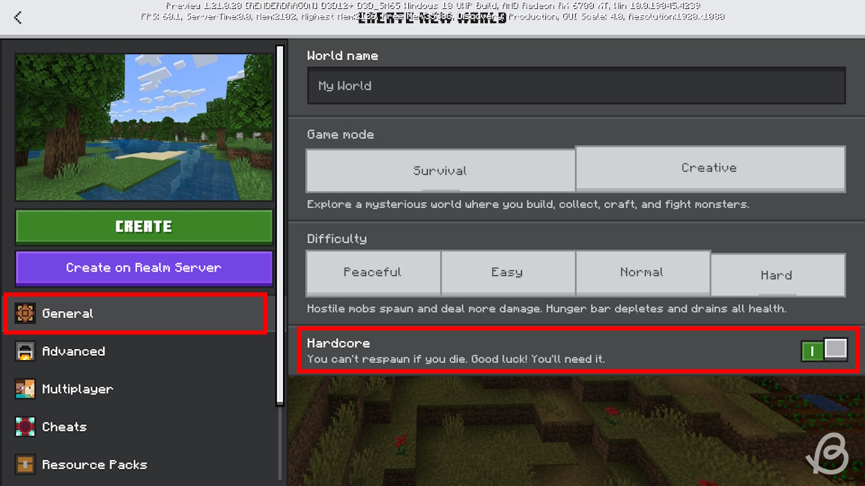 The Latest Minecraft Bedrock Preview Finally Brings Hardcore Mode to ...