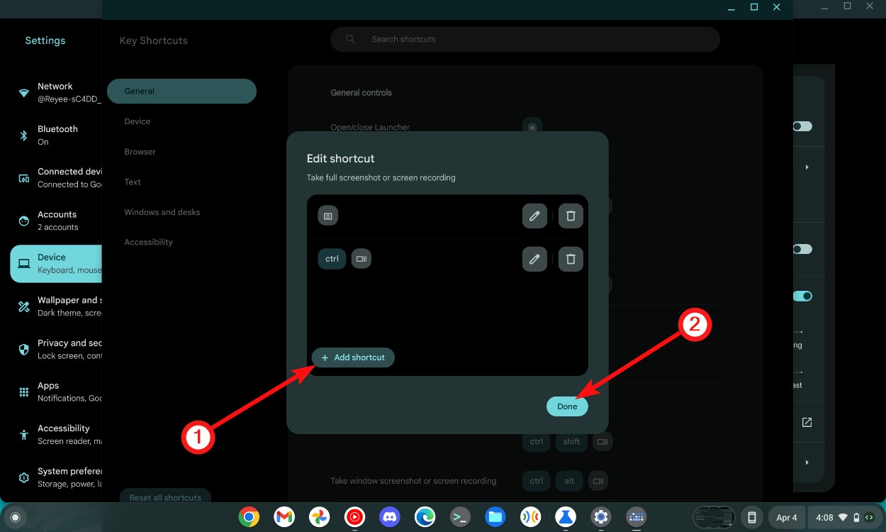 ChromeOS 123 Adds Custom Keyboard and Mouse Shortcuts; Here's How You Use It | Beebom
