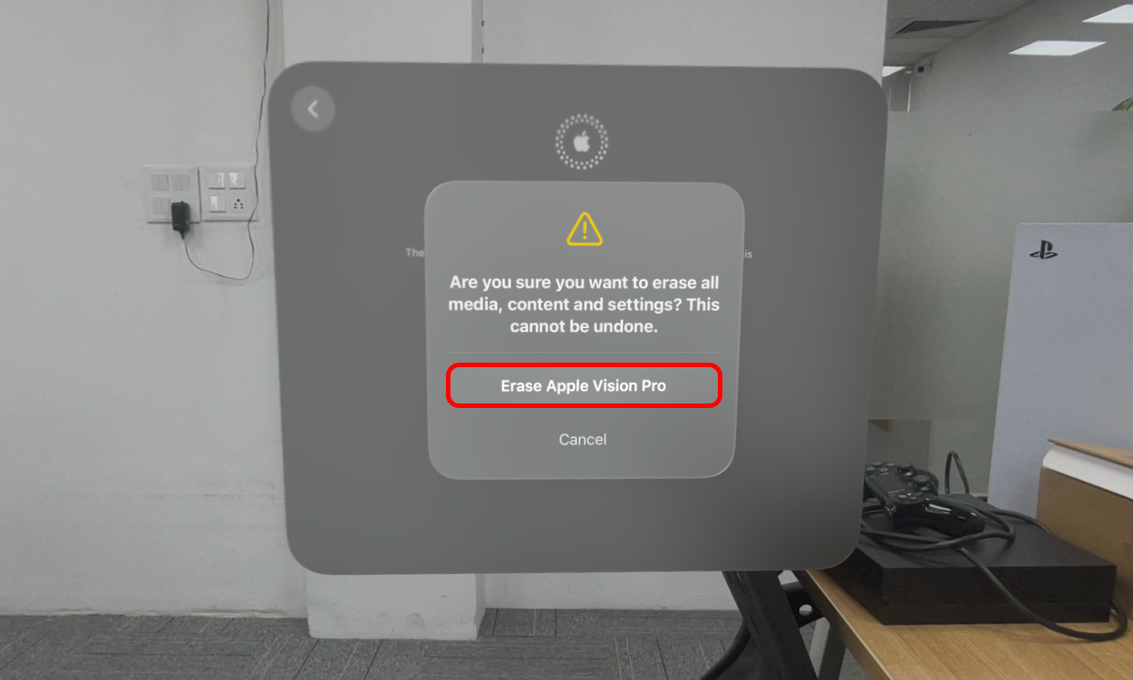 How to Reset Apple Vision Pro Passcode | Beebom