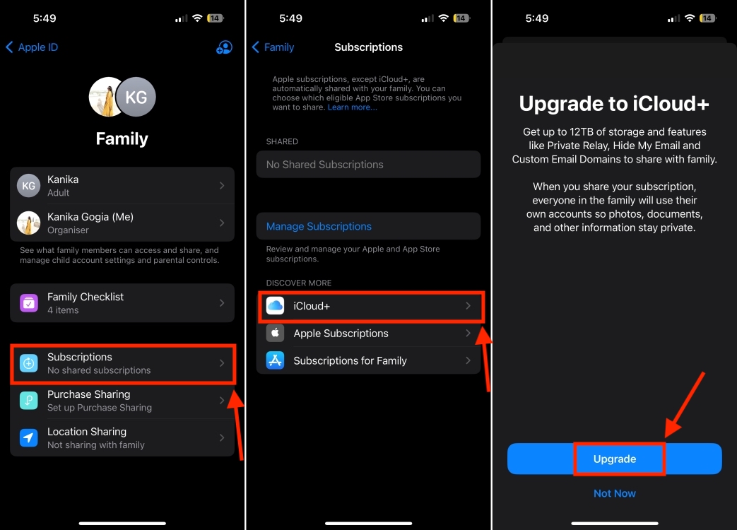 How to Share iCloud Storage on iPhone, iPad, and Mac | Beebom