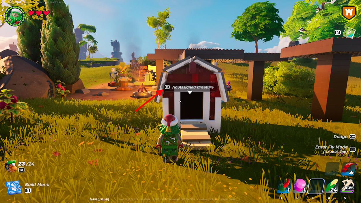 How to Tame and Assign Animals in LEGO Fortnite | Beebom