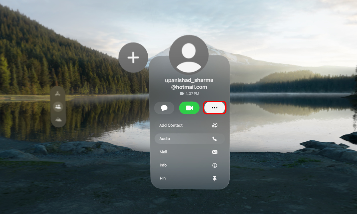 How to FaceTime on Vision Pro | Beebom
