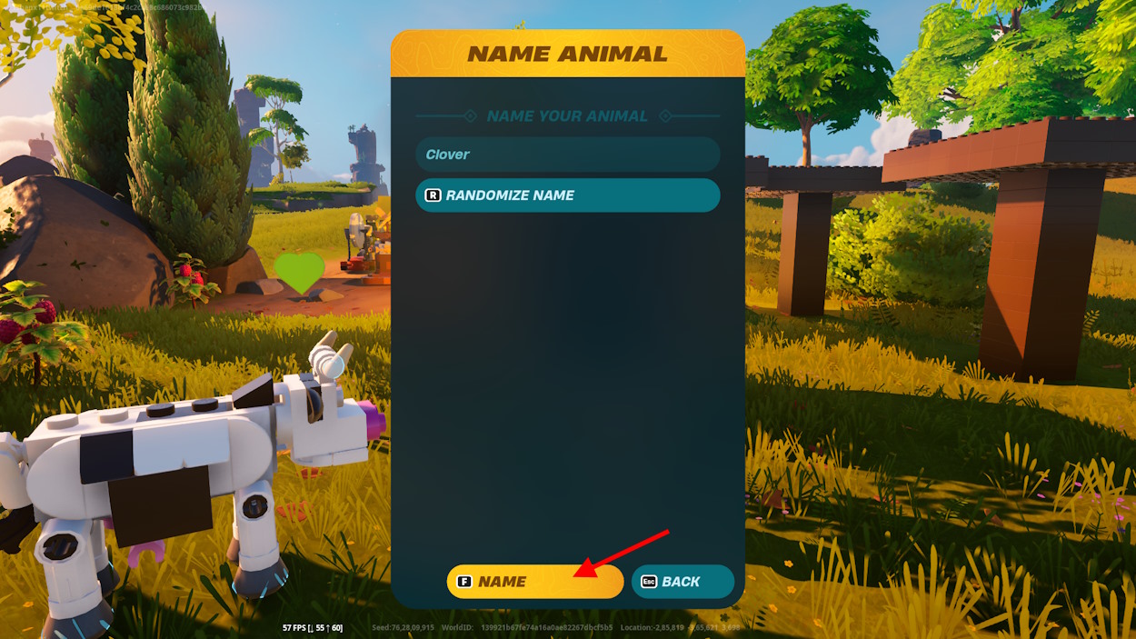 How to Tame and Assign Animals in LEGO Fortnite | Beebom