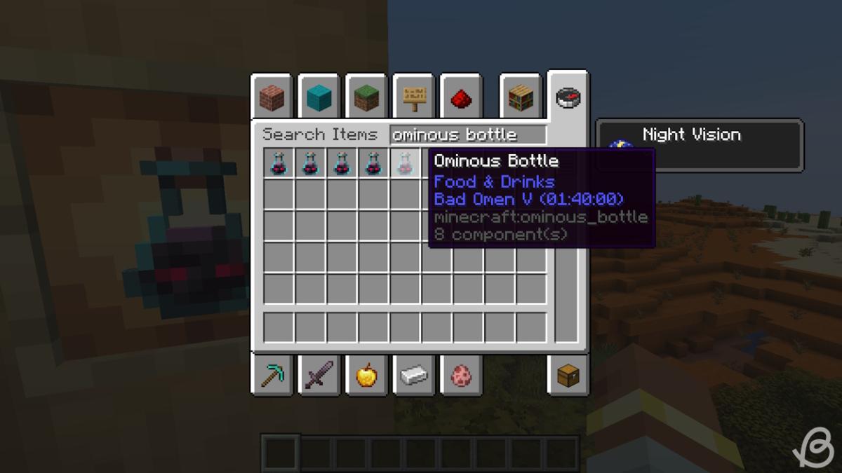 How to Get Ominous Bottles in Minecraft 1.21 | Beebom