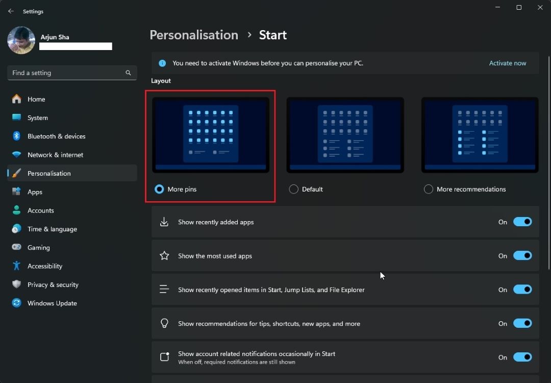 Seeing Ads in Windows 11 Start Menu? Here's How to Disable It | Beebom