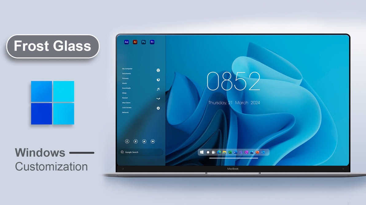25 Gorgeous Rainmeter Skins You Should Use in 2025 | Beebom
