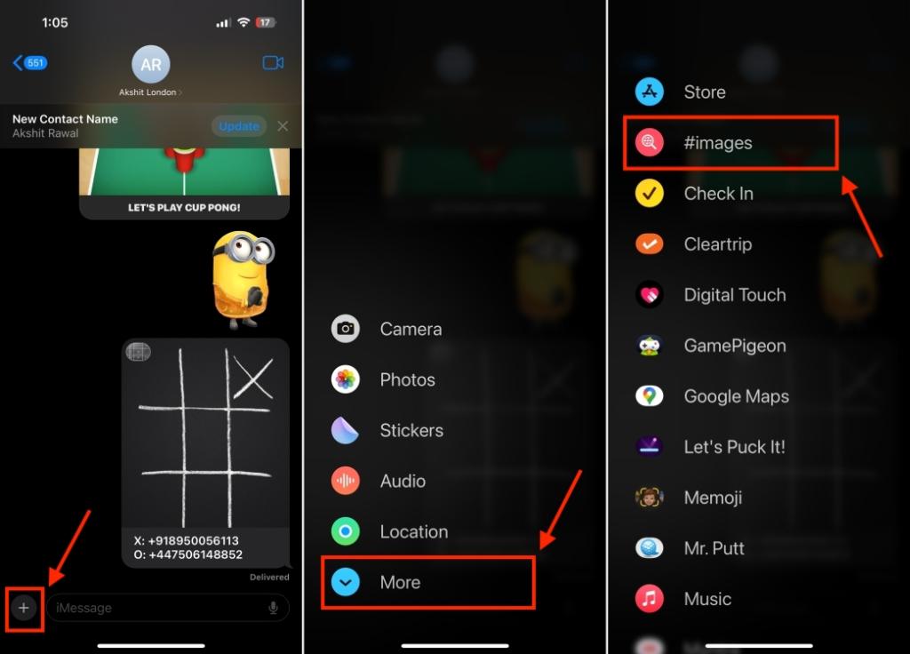 How to Send GIFs in iMessage | Beebom