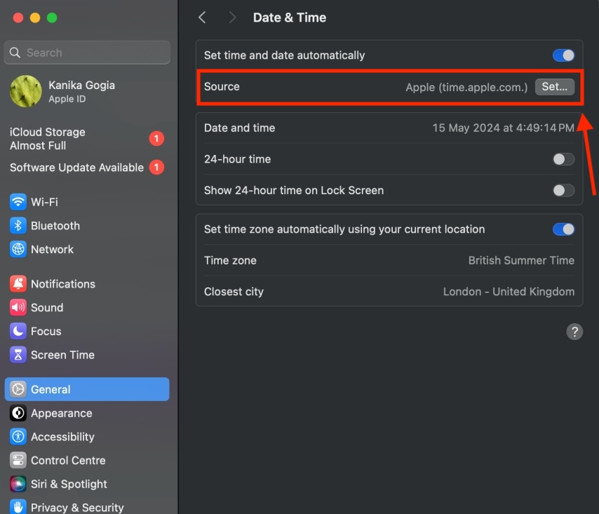 6 Ways to Fix MacBook Showing Wrong Date and Time | Beebom