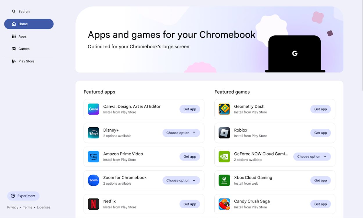 App Mall Arrives on ChromeOS: A New Way to Explore Chromebook Apps | Beebom
